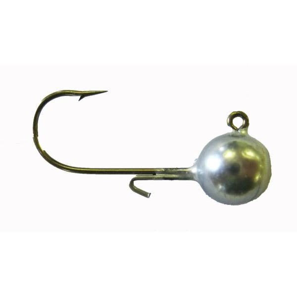 Silver Crappie Jigs w/Keeper – Big Eye Spinnerbaits